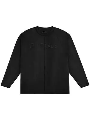 PURPLE BRAND Wordmark T-shirt - Black
