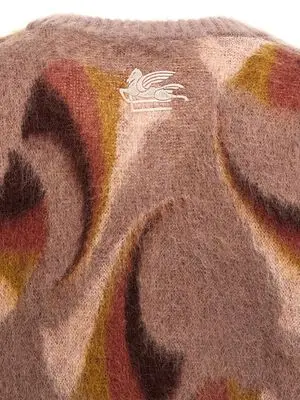 Etro Paisley-pattern Cardigan - Brown