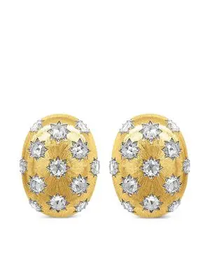 HYT JEWELRY 18kt Yellow Diamond Stud Earrings - Gold