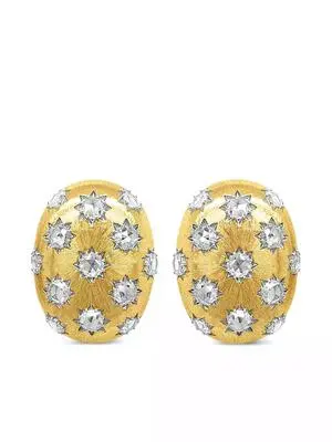 HYT JEWELRY 18kt Yellow Diamond Stud Earrings - Gold