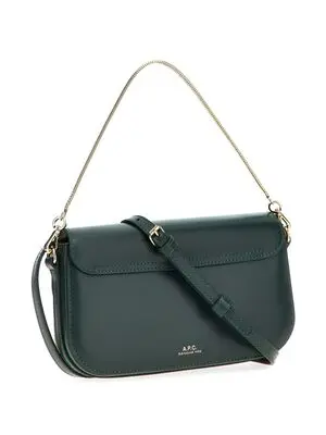 A.p.c. Grace Chaine Clutch - Green