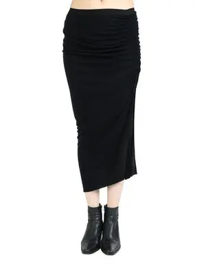 Rick Owens Svita Midi Skirt - Black