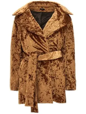 Atlein Crushed Velvet Coat