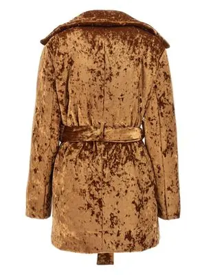 Atlein Crushed Velvet Coat