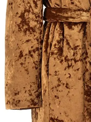 Atlein Crushed Velvet Coat