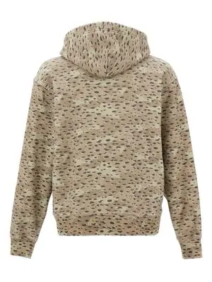 STAMPD Camo Leopard-print Hoodie - Neutrals