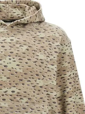 STAMPD Camo Leopard-print Hoodie - Neutrals