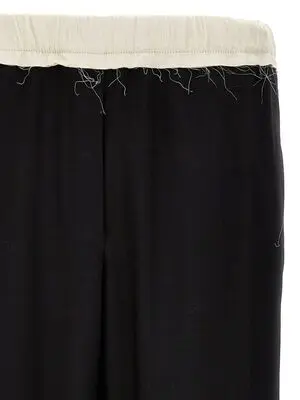 WALES BONNER Seine Trousers - Black