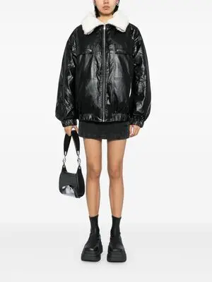 B+AB Faux Leather Jacket