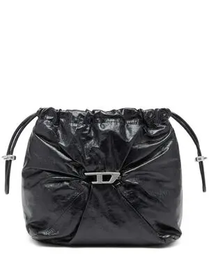 DIESEL® Scrunch-d Bucket Bag - Black