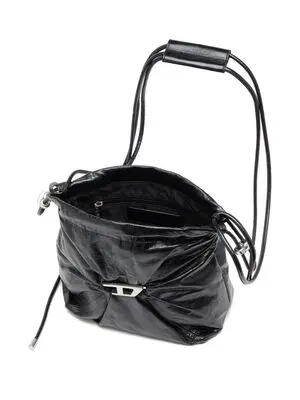 DIESEL® Scrunch-d Bucket Bag - Black
