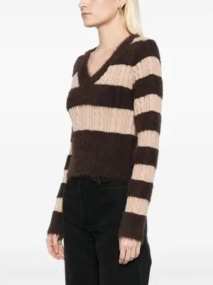 B+AB Striped Knit Jumper