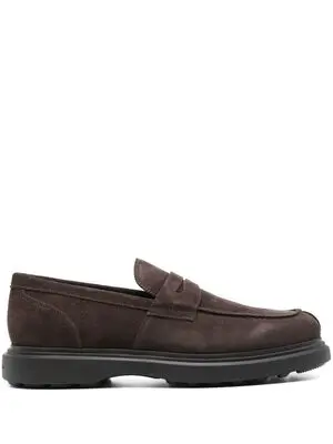 STUART WEITZMAN Suede Loafers