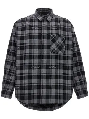 Off-White Checked Shirt