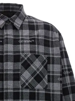 Off-White Checked Shirt