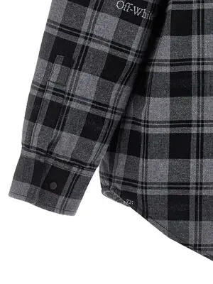 Off-White Checked Shirt
