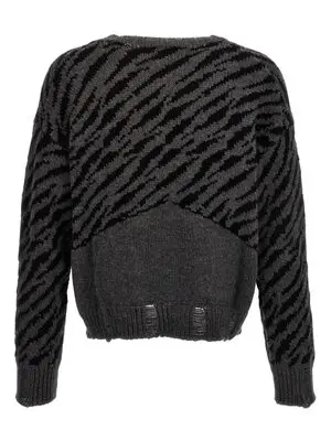 Rhude Zebra Print Sweater