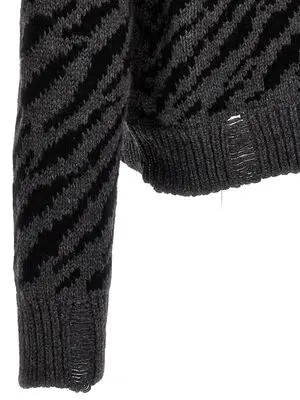 Rhude Zebra Print Sweater