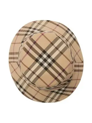 Burberry Checked Bucket Hat