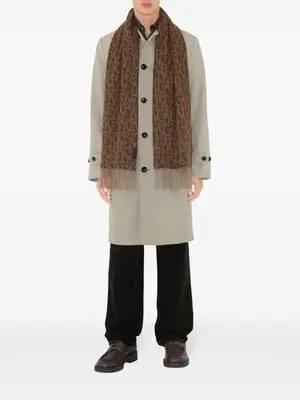 Burberry B Charm Scarf - Brown