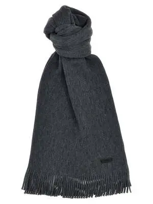 Hugo Boss 'albas' Scarf Gray