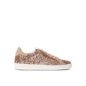 SERGIO ROSSI Glittered Woven Sneakers