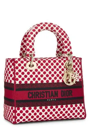 Dior Dioramour Lady D-lite Bag - Red