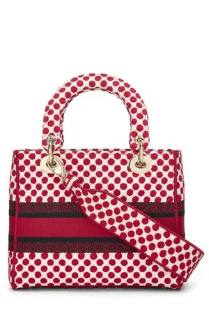 Dior Dioramour Lady D-lite Bag - Red
