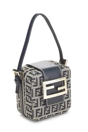 Fendi Zucchino Canvas Handbag