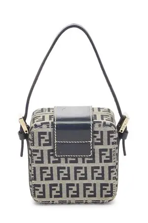 Fendi Zucchino Canvas Handbag