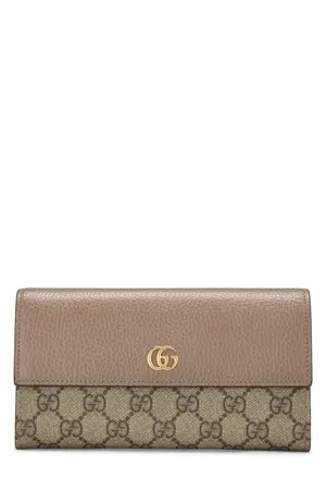 Gucci Original Gg Canvas Continental Wallet - Pink