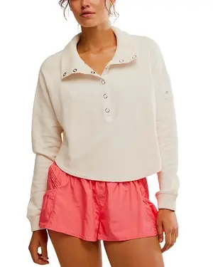 Free People Henley Long Sleeve Tee