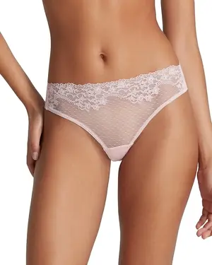 Commando Double Take Thong Blush