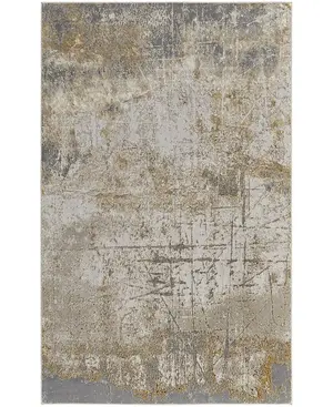 FEIZY Aura Aur39lnf Area Rug, 6'7 X 9'6 - Ivory
