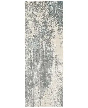 FEIZY Azure Azr3401f Runner Area Rug, 2'10 X 7'10 - Gray/blue