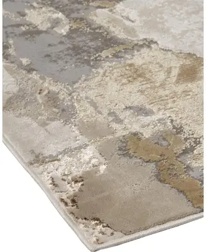 FEIZY Aura Aur3737f Area Rug, 5' X 8 - Gray/ivory