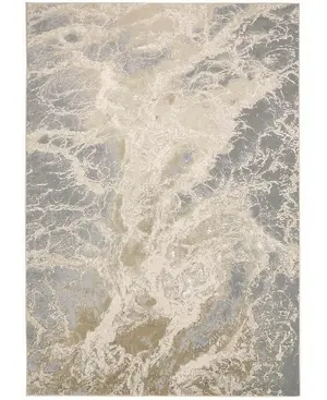 FEIZY Aura Aur3563f Area Rug, 3'11 X 6 - Ivory