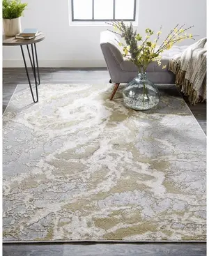 FEIZY Aura Aur3563f Area Rug, 3'11 X 6