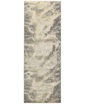 FEIZY Aura Aur3563f Runner Area Rug, 2'10 X 7'10 - Ivory