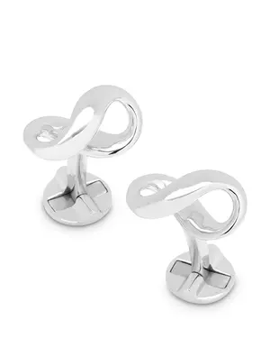 CUFFLINKS, INC. Infinity Symbol Sterling - Silver
