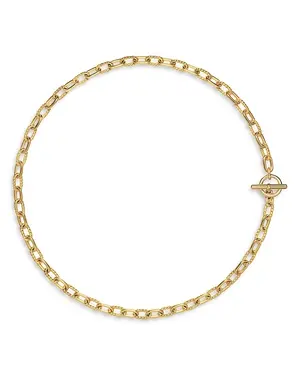 David Yurman Dy Madison Chain Necklace In 18k Yellow - Gold