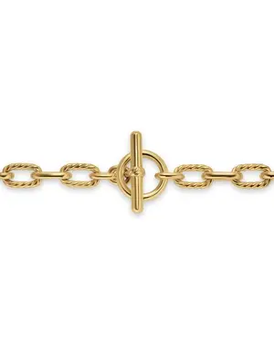 David Yurman Dy Madison Chain Necklace In 18k Yellow - Gold