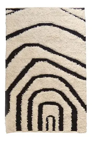 MESO GOODS Area Rug - Black