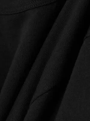 LESET Margo Cotton-jersey T-shirt - Black