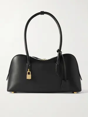 Stella McCartney Ryder Logo-embossed Vegan Leather Tote - Black