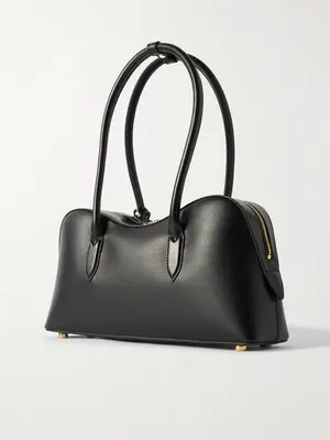 Stella McCartney Ryder Logo-embossed Vegan Leather Tote - Black