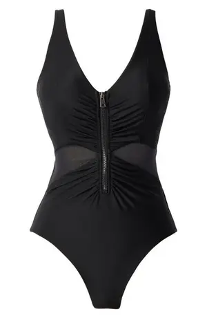 MIRACLESUIT® Network News Vive Underwire One-piece Swimsuit