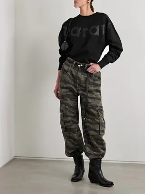 MARANT ETOILE Houston Glittered Sweatshirt