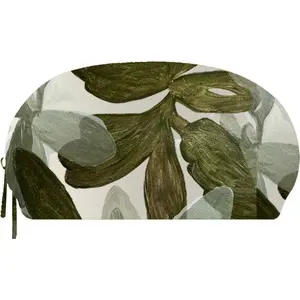 ALEPEL Hand-painted Makeup Bag - Olive Green