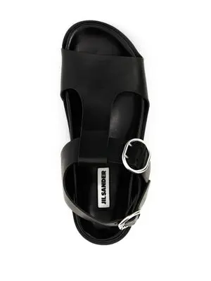 JIL SANDER Leather Sandals